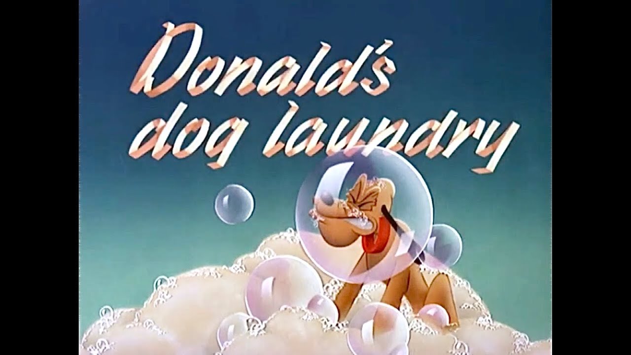 Donald Duck - Donald's dog laundry (Reversed) - YouTube