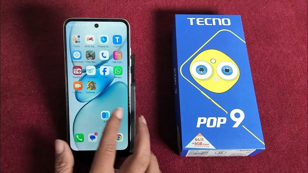 How to show Network speed in Tecno Pop 9 || Tecno me network speed Kaise Dekhe - YouTube