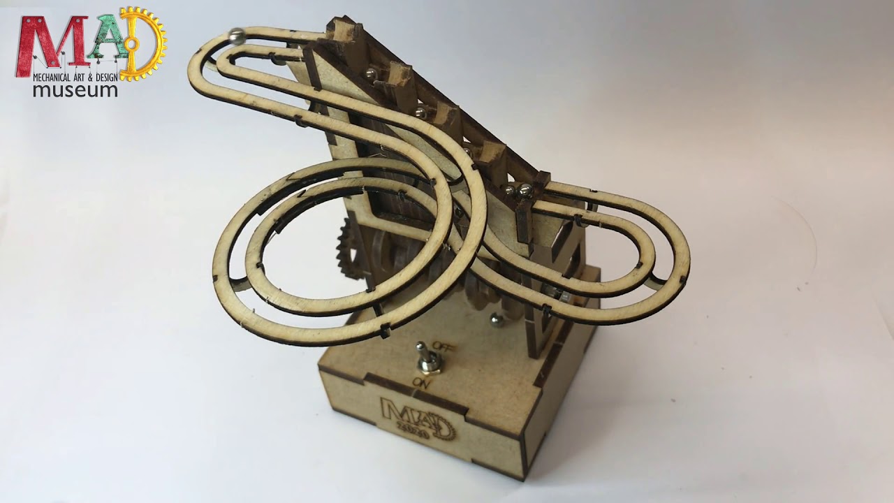 Marble Machine No.1 Motorised - YouTube