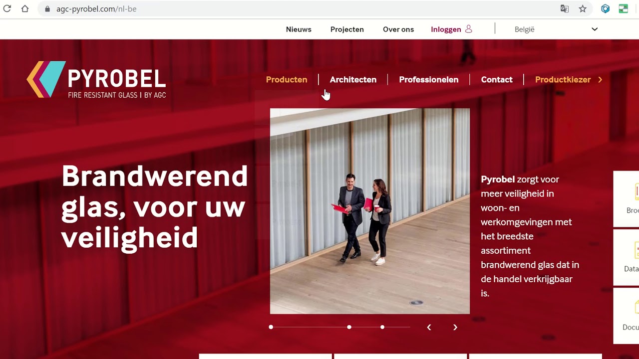 AGC Pyrobel website - tutorial NL - YouTube