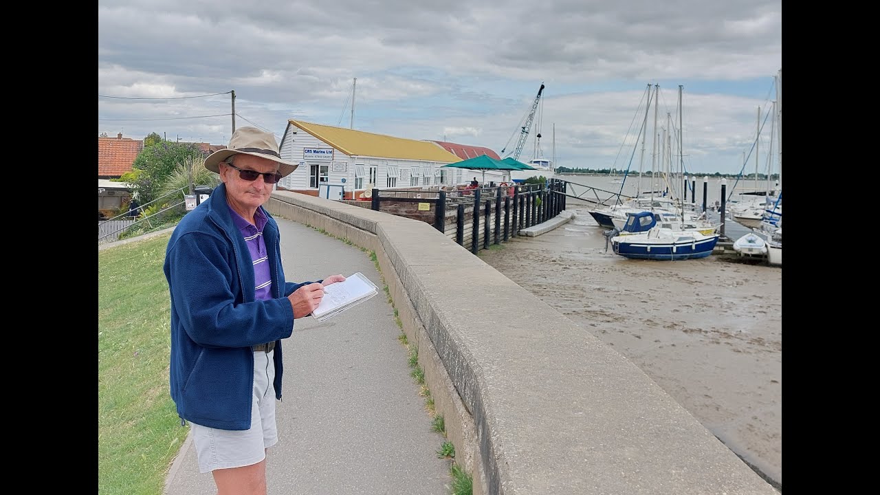 @colinsteedartist A Watercolour Tutorial Demonstration. A coastal scene ...