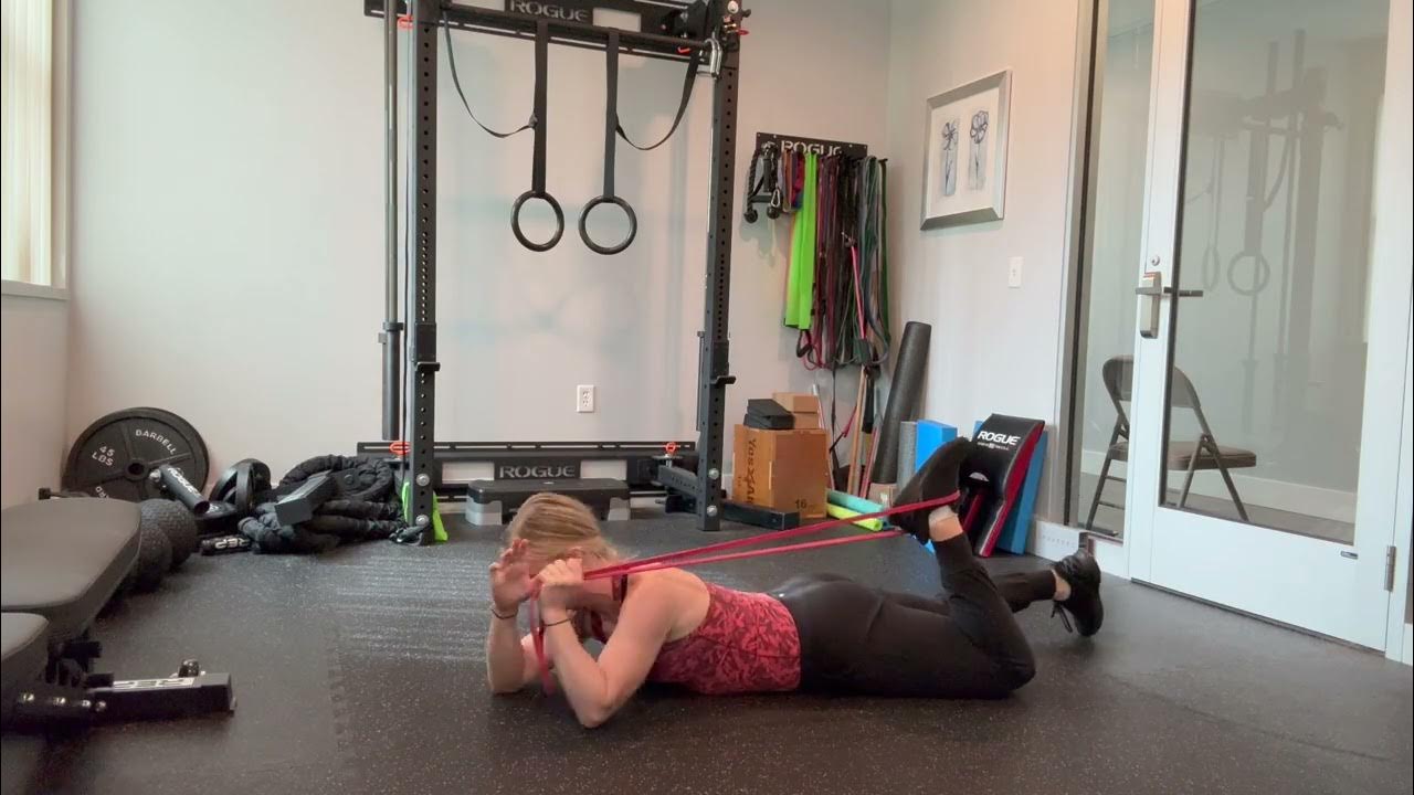 Prone Quad Stretch Youtube