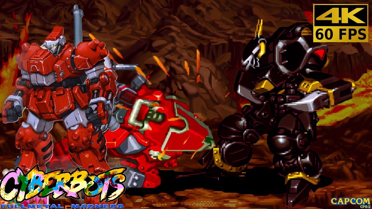 Cyberbots - Blodia [Arcade / 1995] 4K 60FPS - YouTube