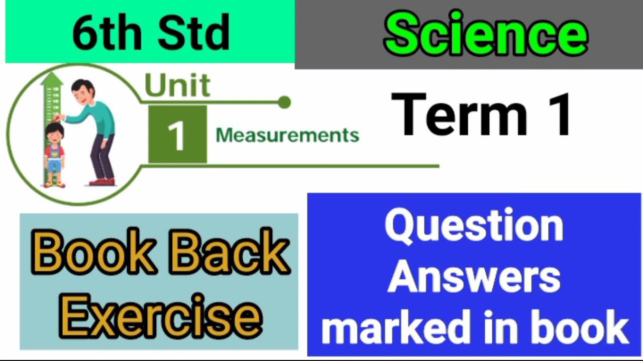 6th Std - Science | Term 1 | Unit 1 - Measurements | Question Answers ...
