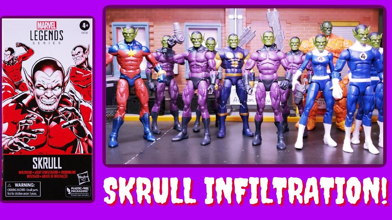 MARVEL LEGENDS UNBOXING ROULETTE: SHIELD AGENT OR SKRULL INFILTRATOR ...