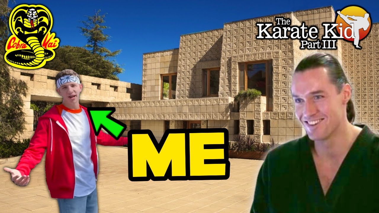 I Visited Terry Silver's Mansion From The Karate Kid 3! - YouTube