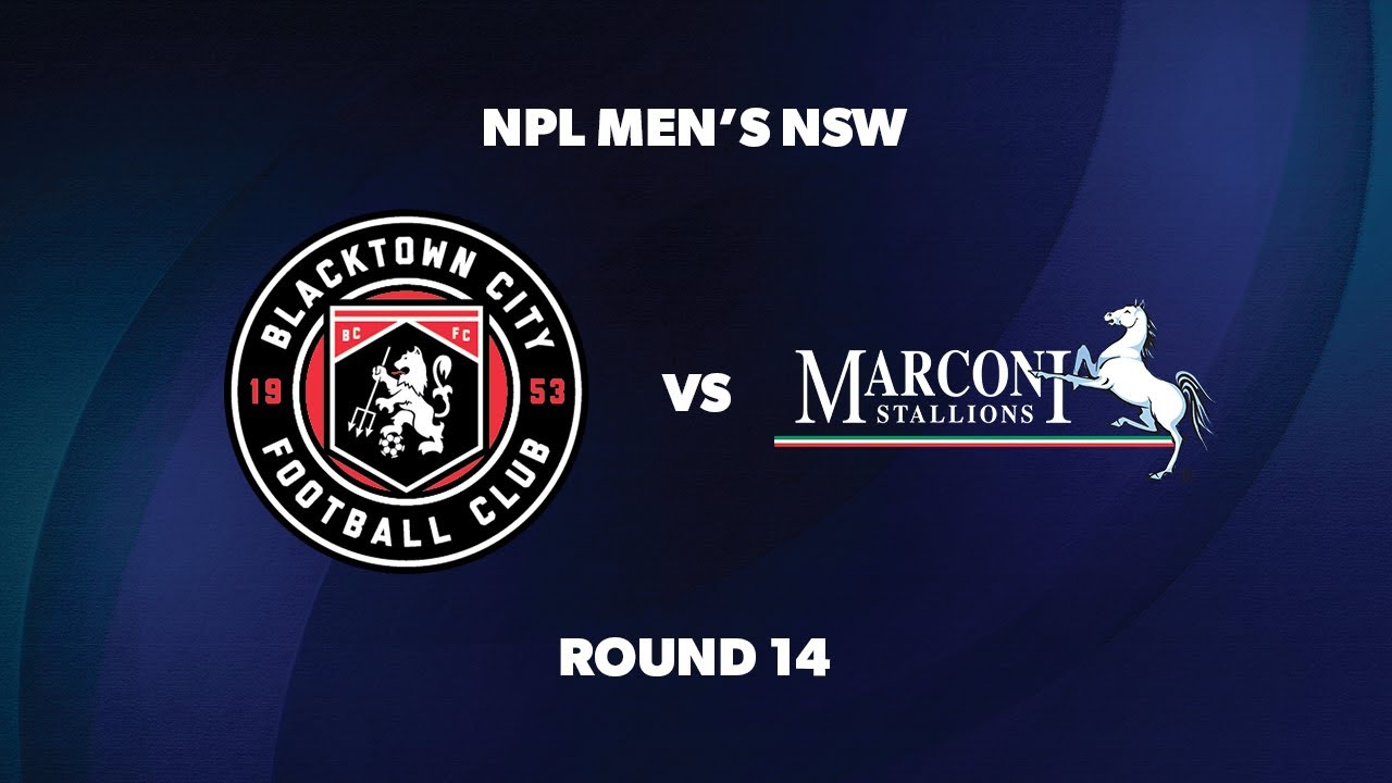 NPL Men’s NSW Round 14: Blacktown City FC v Marconi Stallions FC - YouTube