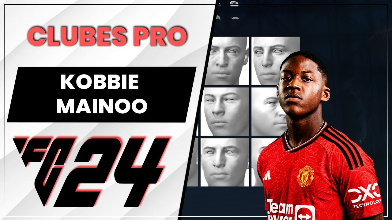 How to make KOBBIE MAINOO in EA FC 24 - YouTube