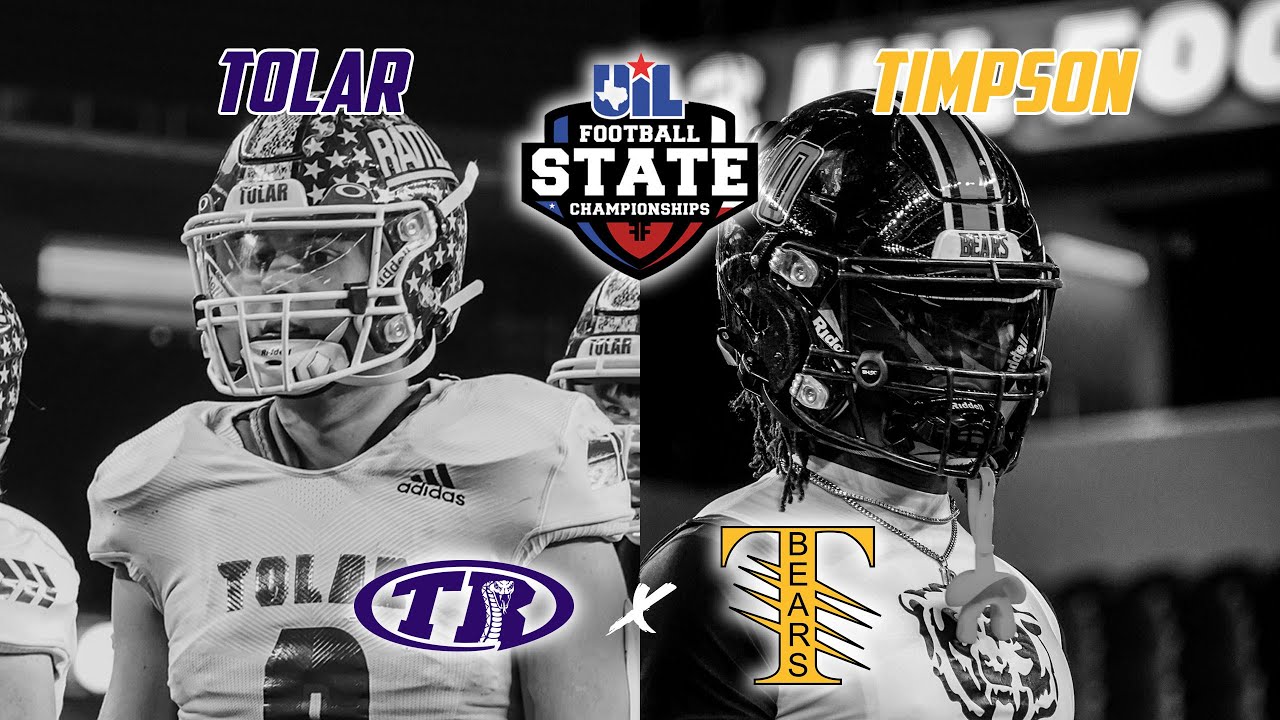 2A DI UIL STATE CHAMPIONSHIP Tolar vs Timpson | Texas High School ...