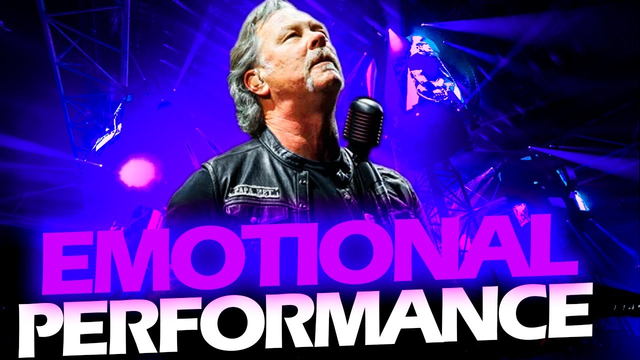 JAMES HETFIELD EMOTIONAL PERFORMANCE LIVE (2023) #METALLICA - YouTube
