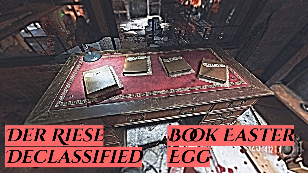 Der Riese Declassified: Books Easter Egg - YouTube