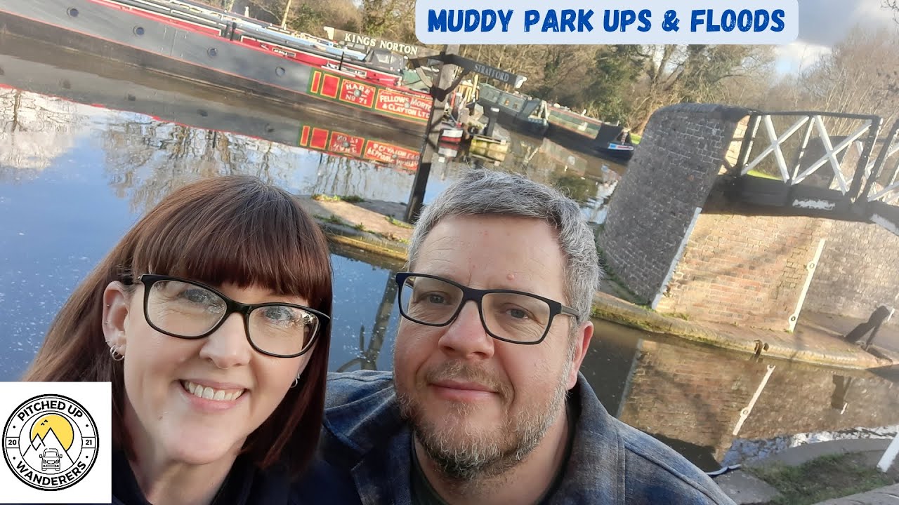 MUDDY Park Ups and FLOODS | Self built CAMPER VAN travel - YouTube
