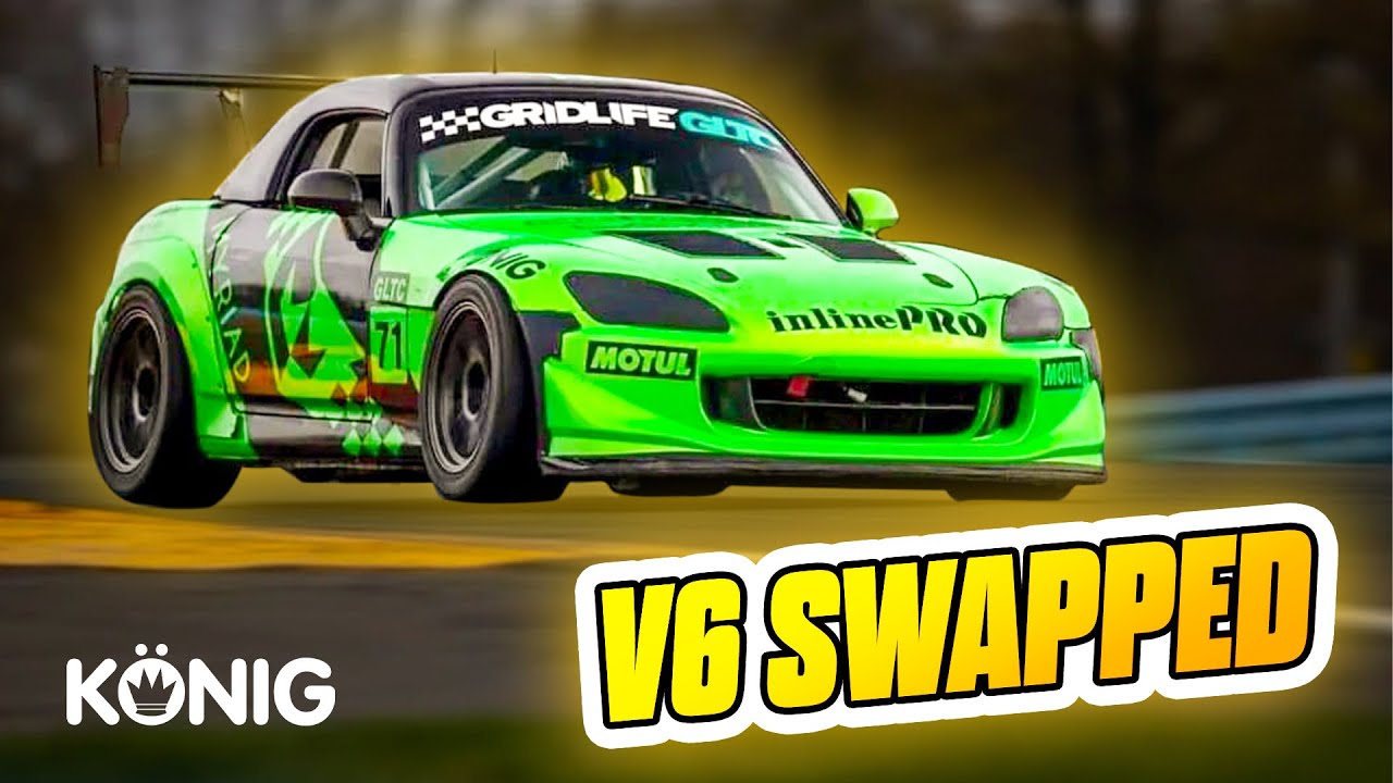Touring Cup V6-Swapped #S2000 with Joel Morrison of @Gridlife - YouTube