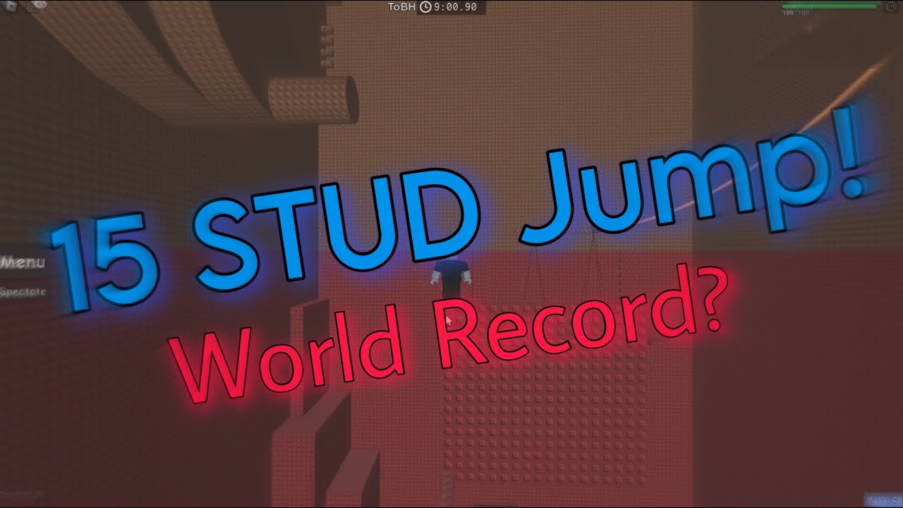 So I Did a 15 STUD HIGHJUMP…?!? | Roblox JToH - YouTube