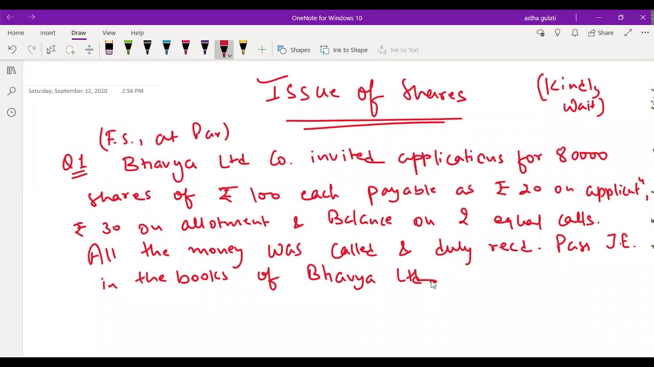 5 (Fully Subscribed, Undersubscribed & Oversubscribed: At Par) - YouTube