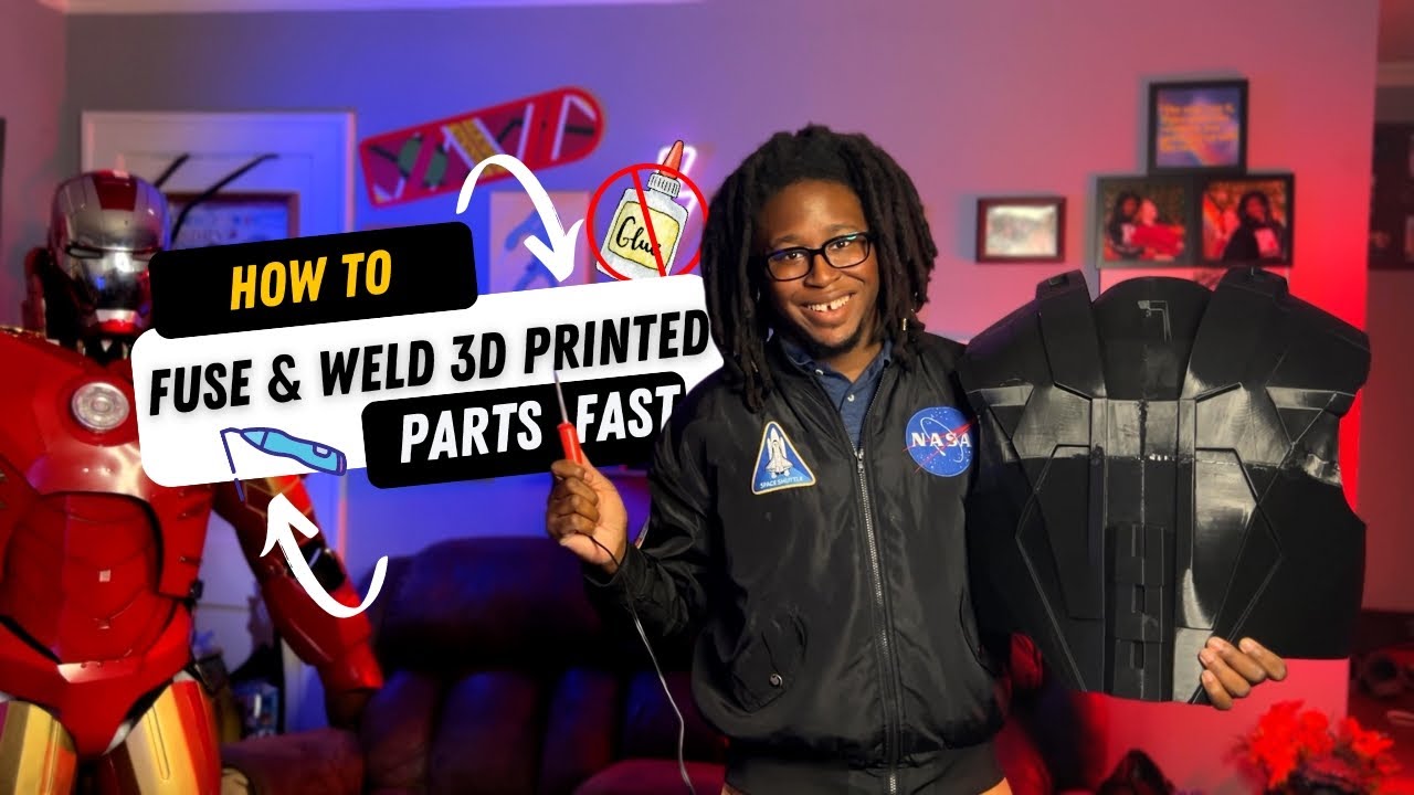 How to FUSE & Weld 3D Printed Parts - The Simple, fool-proof Method ...
