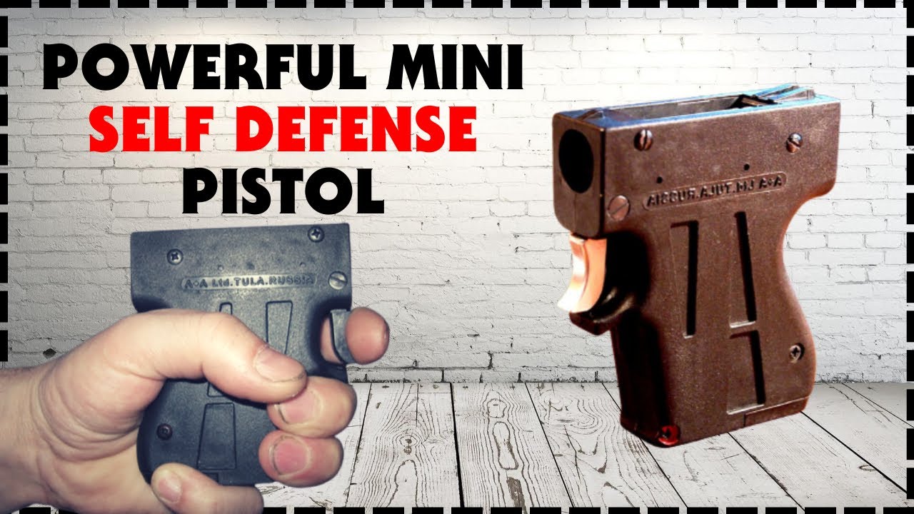 Cordon Powerful Mini Traumatic Self Defense Pistol - YouTube