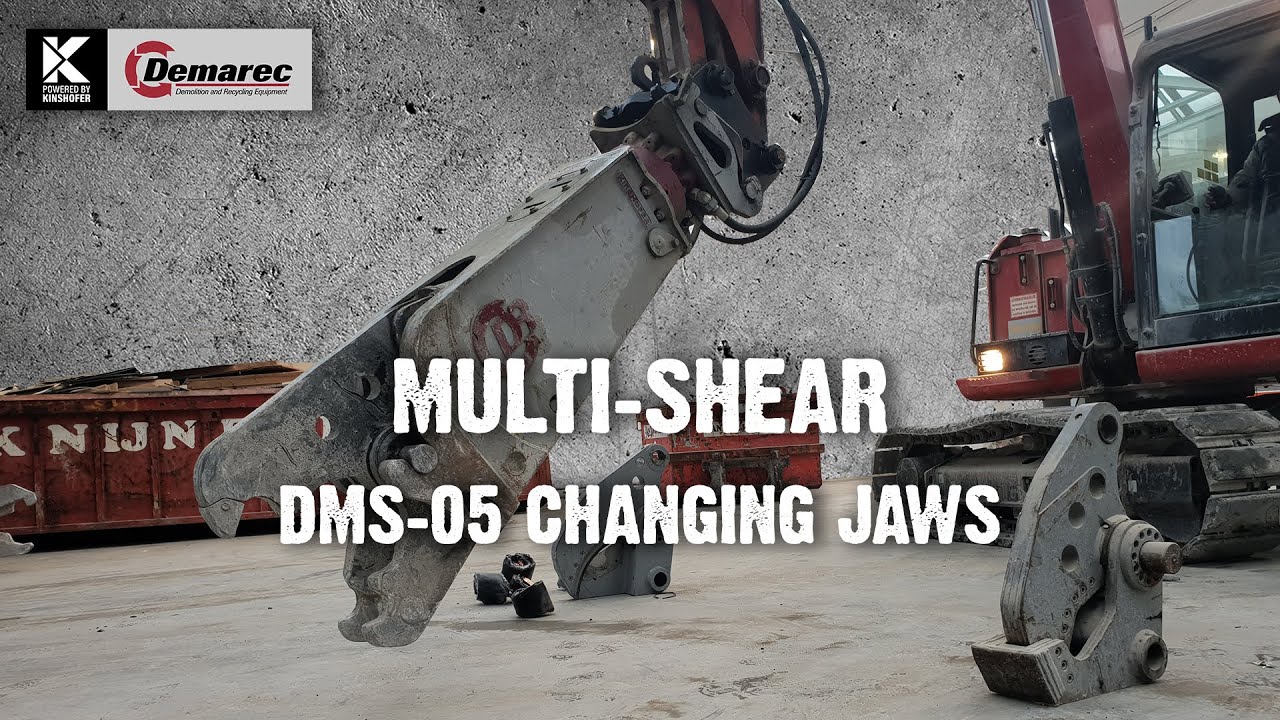 Demarec - DMS-05 Changing jaws - YouTube