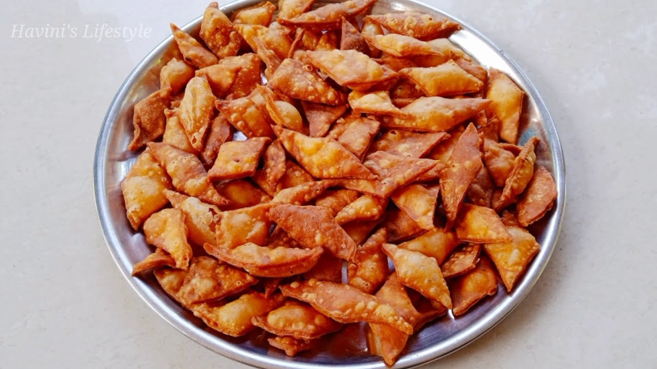 Masala Diamond Cuts | Spicy Diamond Chips | Diwali Snacks Recipe ...