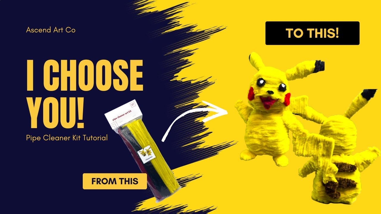 How to Make a Anime Monster from Pipe Cleaners | Step by Step ...