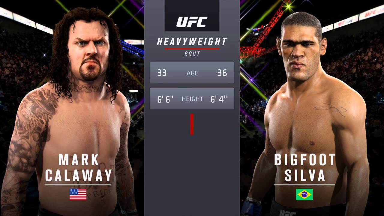 UFC 2: CAF: Mark 'The Undertaker' Calaway vs Bigfoot Silva - YouTube