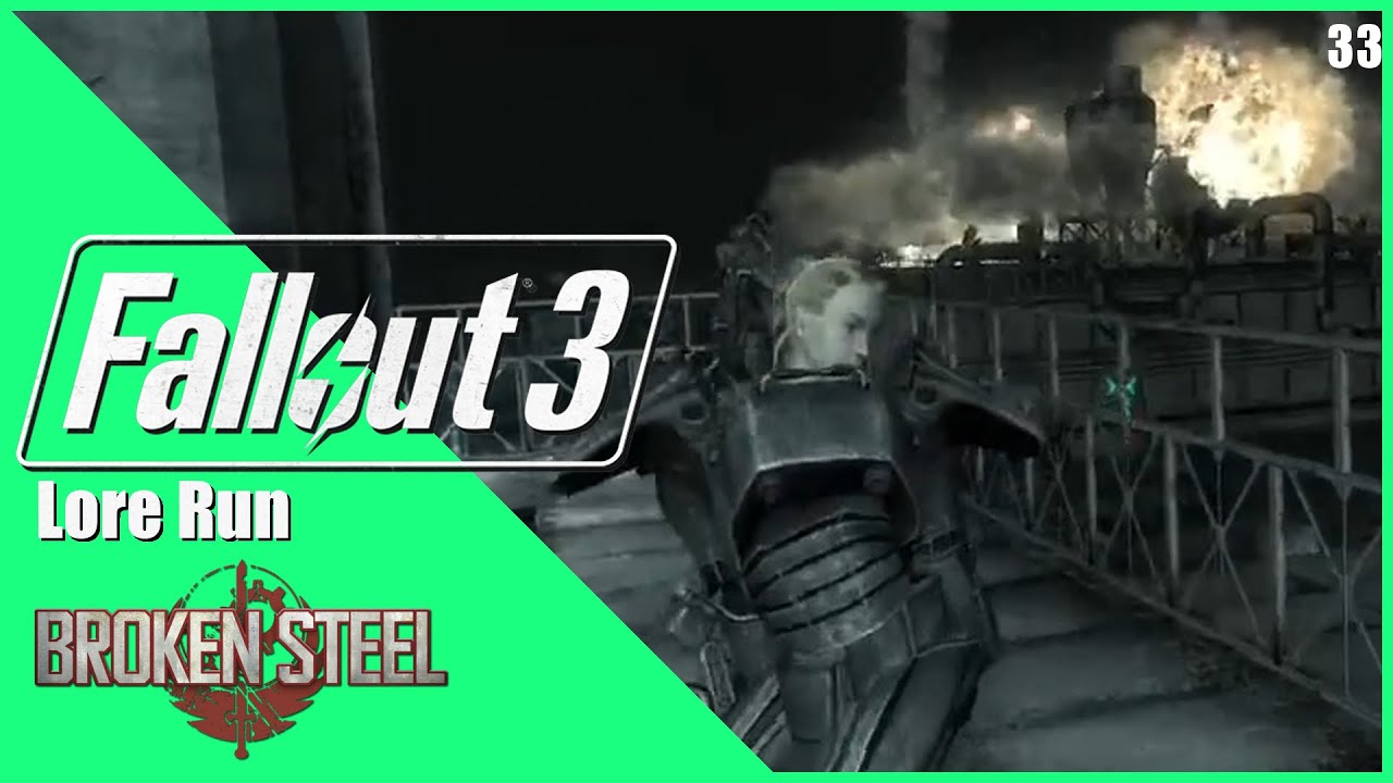 Finalmente l'Enclave è distru... cosa diavolo stai facendo Sarah? - Fallout 3 Lore Run #33 - YouTube