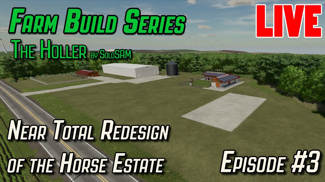 Farm Build Series - EP #3 - Farming Simulator 22 - YouTube