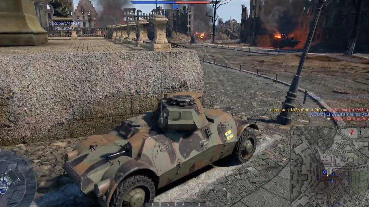 War Thunder pbil m/40 - YouTube