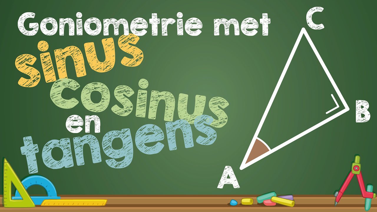 Sinus, Cosinus en Tangens uitgelegd — Goniometrie stap voor stap (met ...