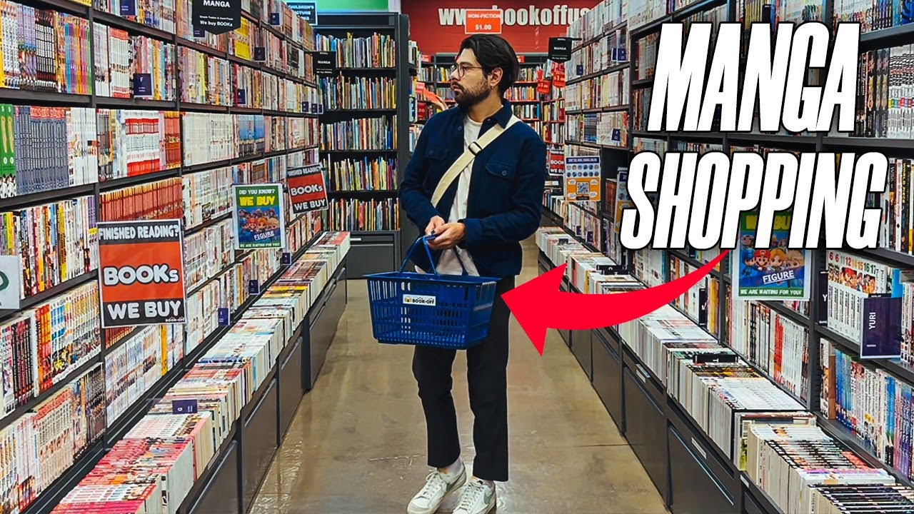 Come Manga Shopping with me! comfy bookstore vibes 📖 - YouTube