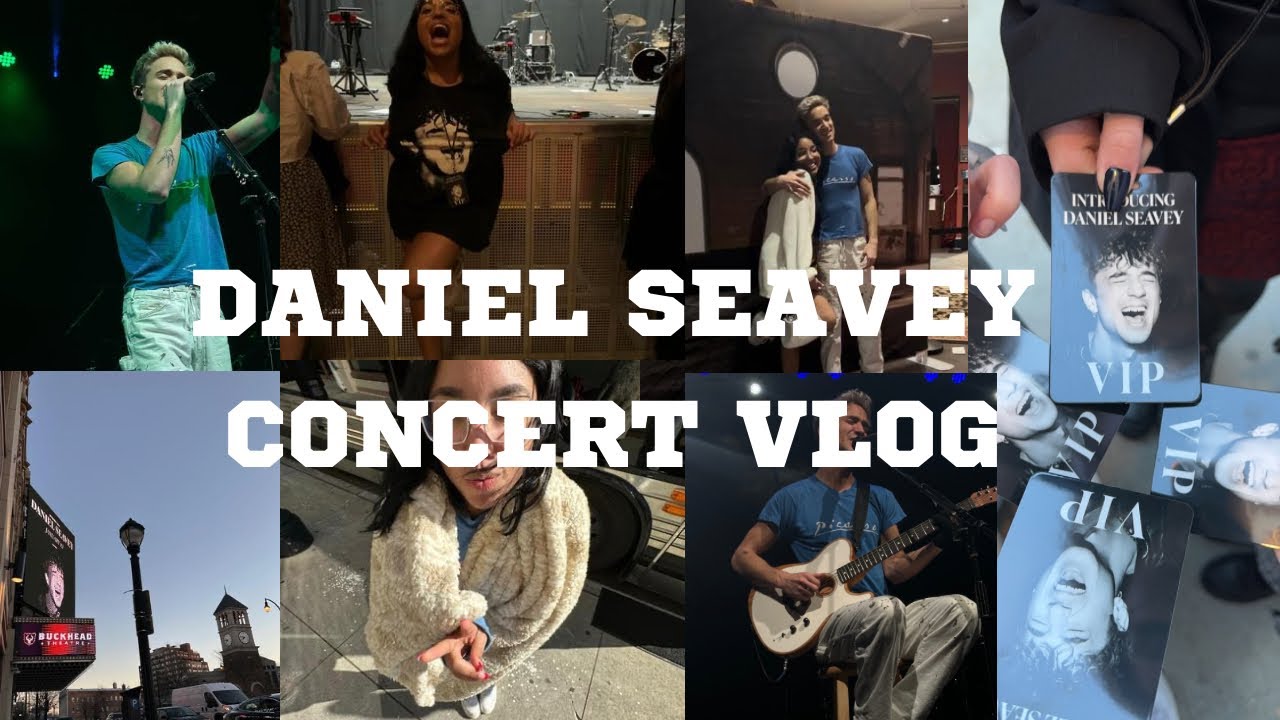 Daniel seavey concert vlog!! - YouTube