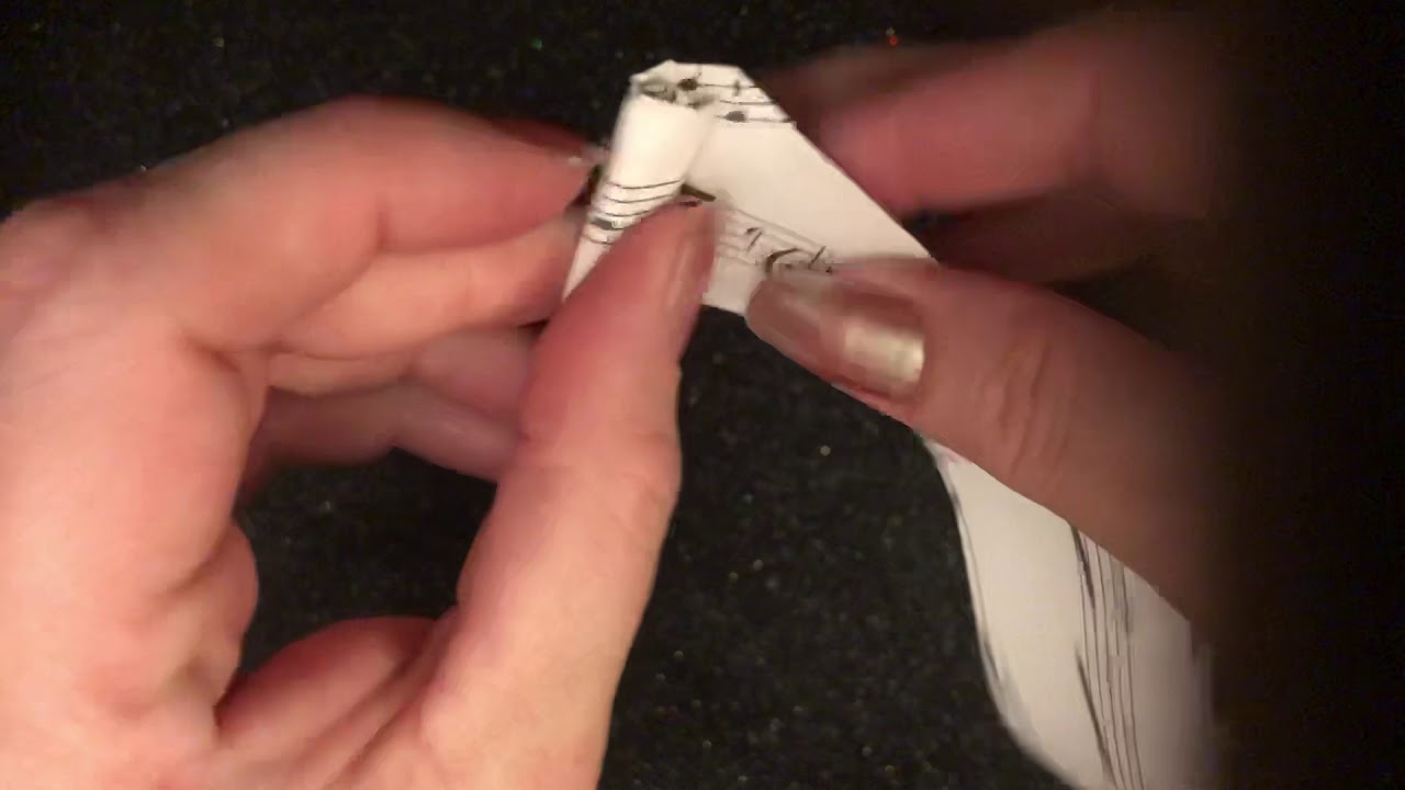 Sheet Music Paper Flowers - YouTube