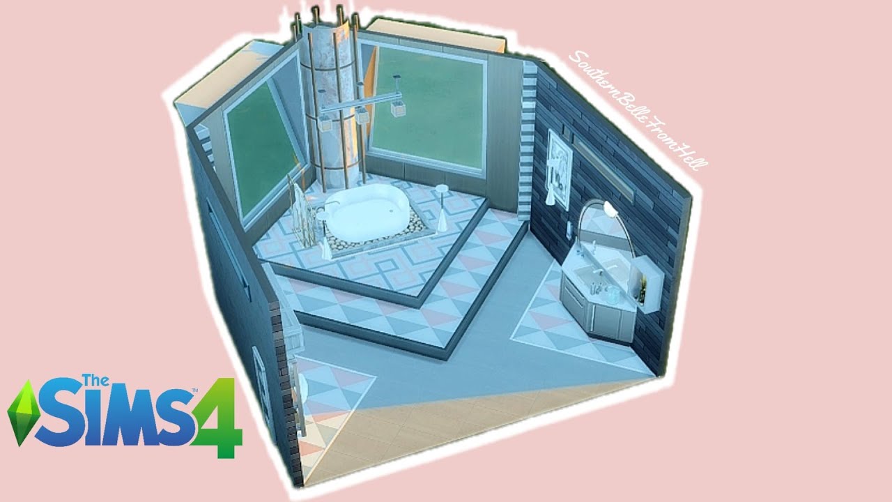 The Sims 4 CC Zodiac Collection: Capricorn Bathroom - YouTube