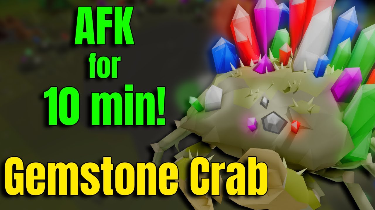 Gemstone Crab Quick Guide OSRS - YouTube