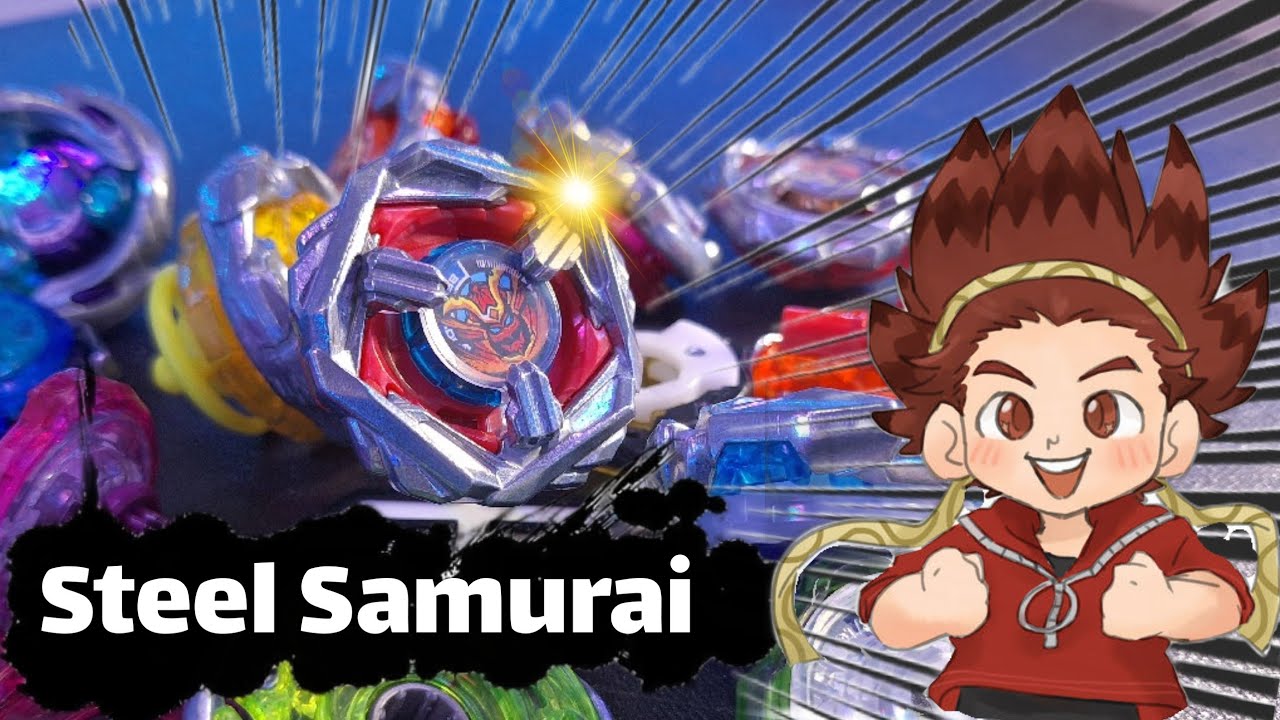 DID HASBRO FAIL WITH THIS BEY?! | Steel Samurai 4-80 T Complete Review ...