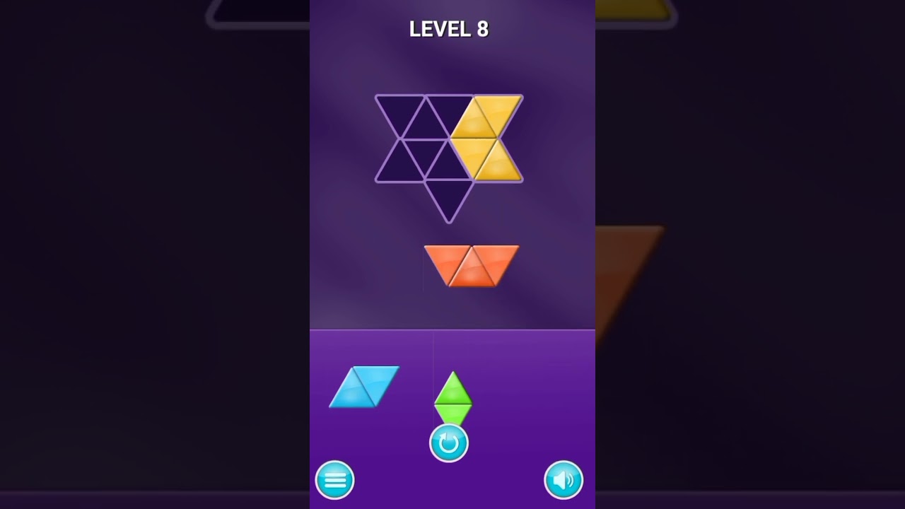 Block Triangle Puzzle Game Level 8 - YouTube