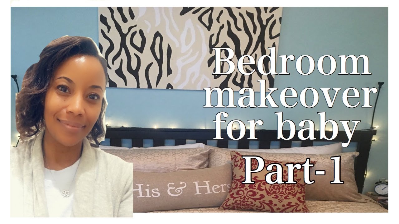Bedroom makeover for baby PT 1 | Pregnancy Journey - YouTube