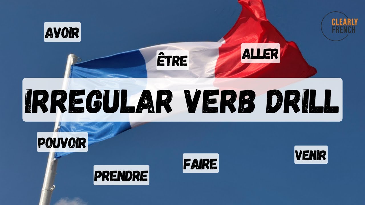 French Irregular Verb drill - Présent + Passé Composé - YouTube