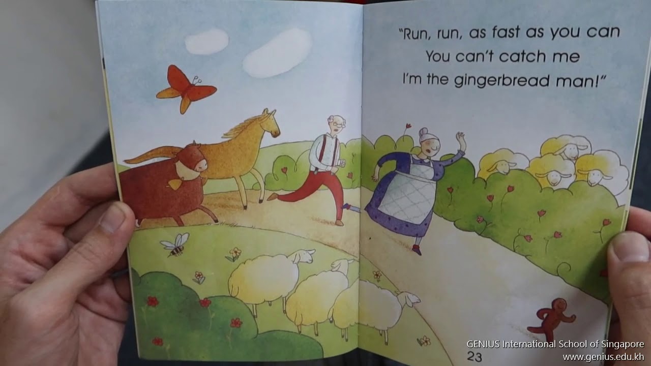 eLearning The Gingerbread Man Story Telling - YouTube