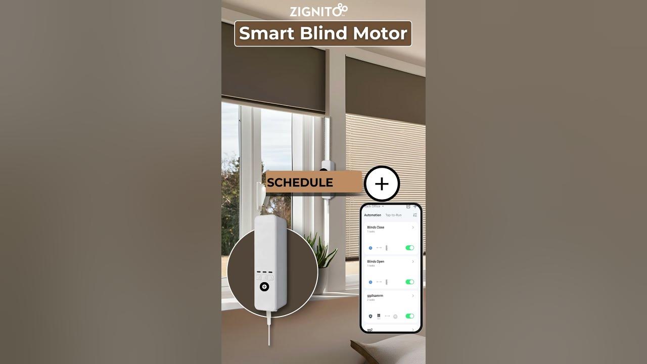 Control Your Blinds with Ease! Smart WiFi Blind Motor - YouTube