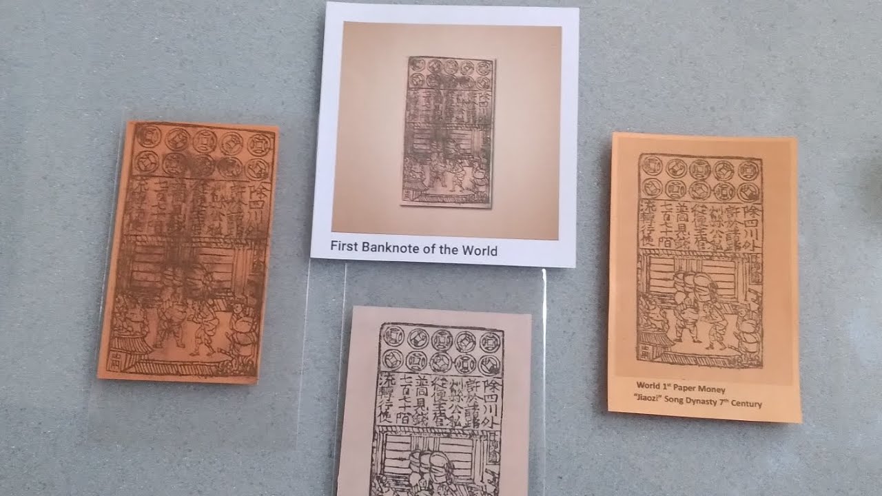World 1st Paper Money called Jiaozi for Song Dynasty #1st #jiaozi # ...