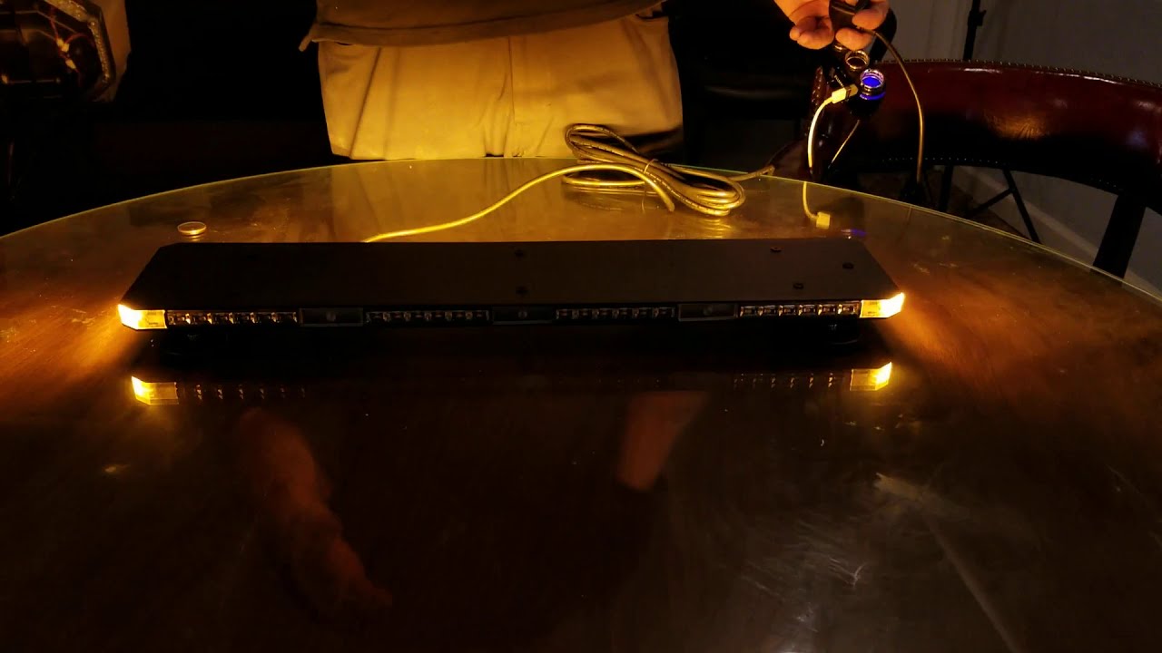 LED Outfitters - Micro Slim Ultra 10 Amber - YouTube