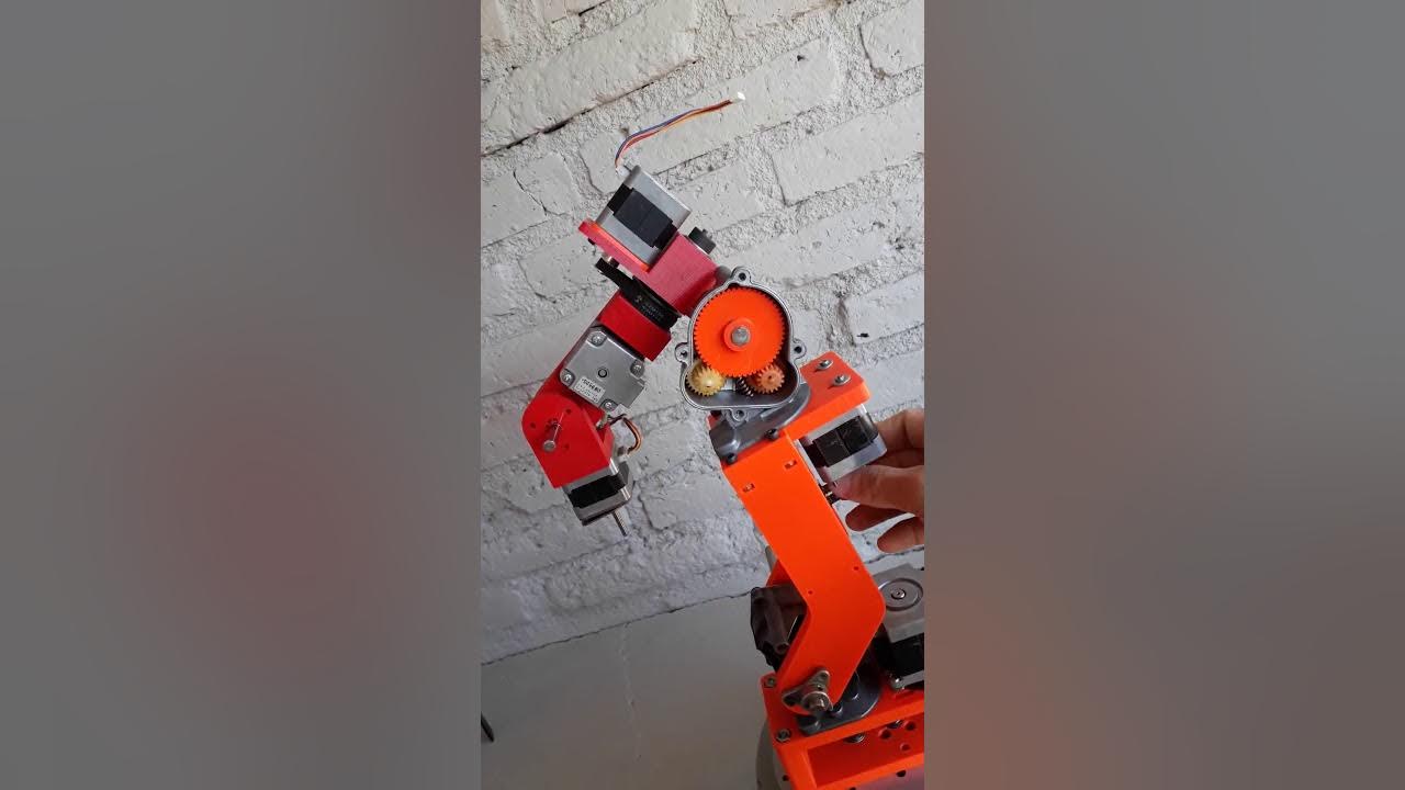 Nuevo diseño Brazo Robot Casero / Homemade Robotic Arms - YouTube