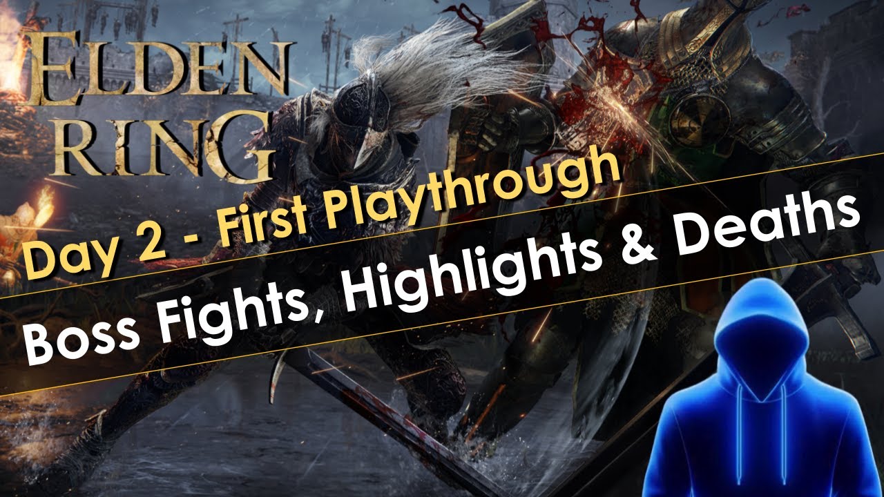 Elden Ring Highlights & Boss Fights - Day 2 - YouTube