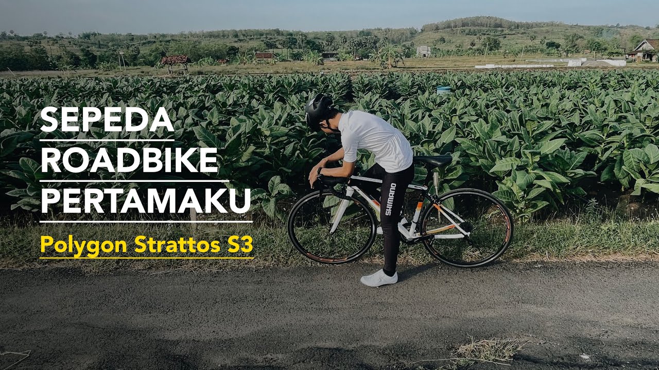 Review Polygon Strattos S3 2021 | Sepeda Roadbike Entry Level - YouTube