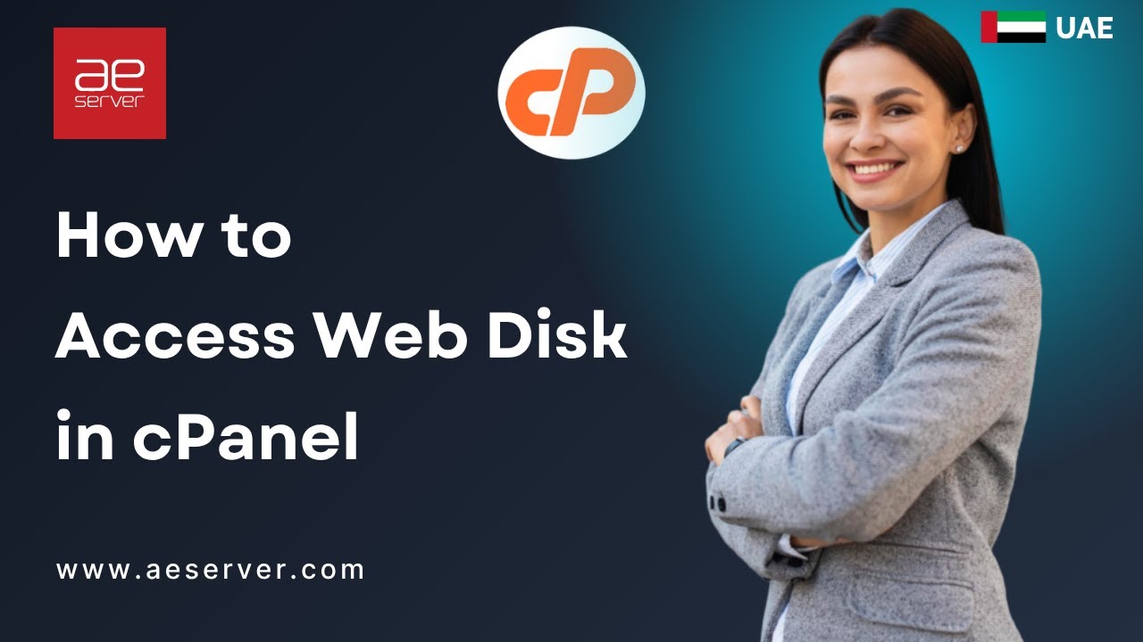 How to Access cPanel Web Disk with AEserver - YouTube