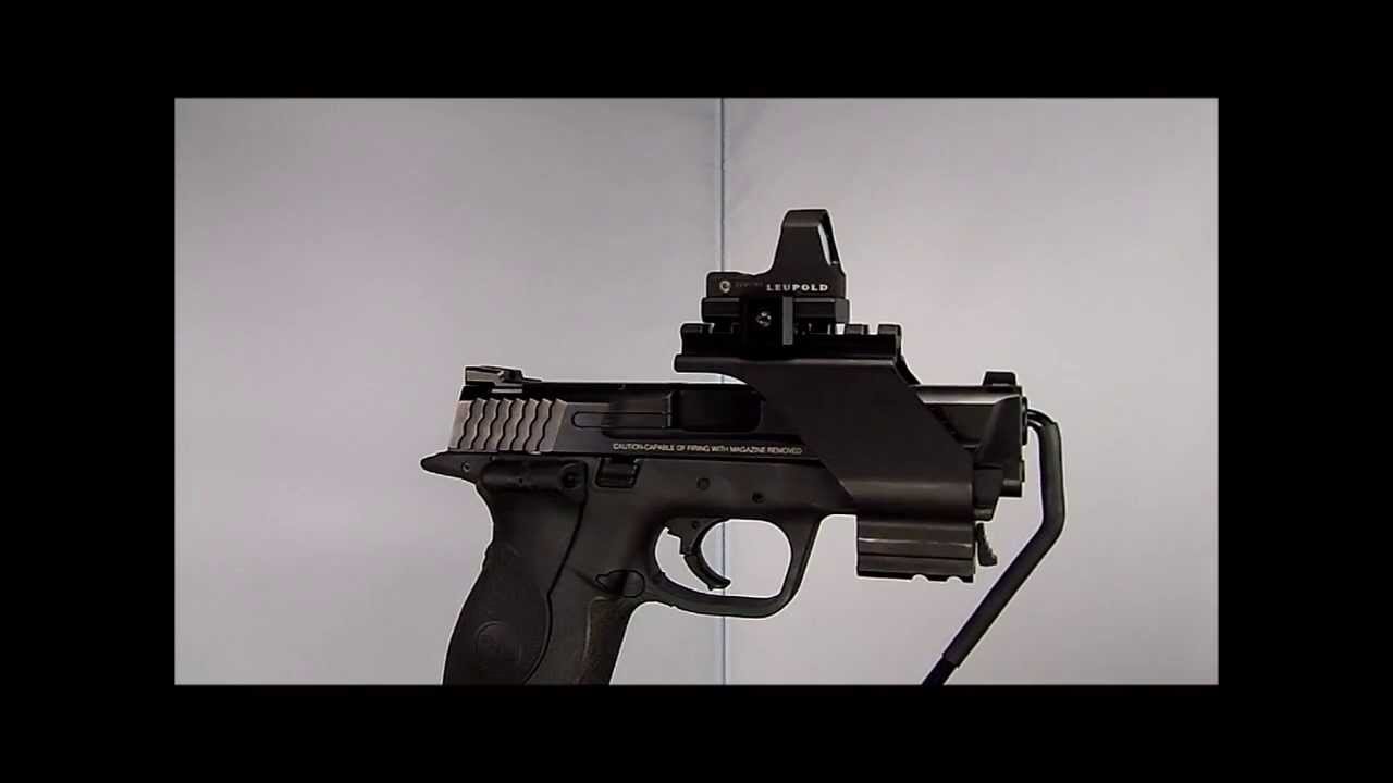 UM Tactical UM3 Handgun red dot mounts for pistols Installed on Smith ...