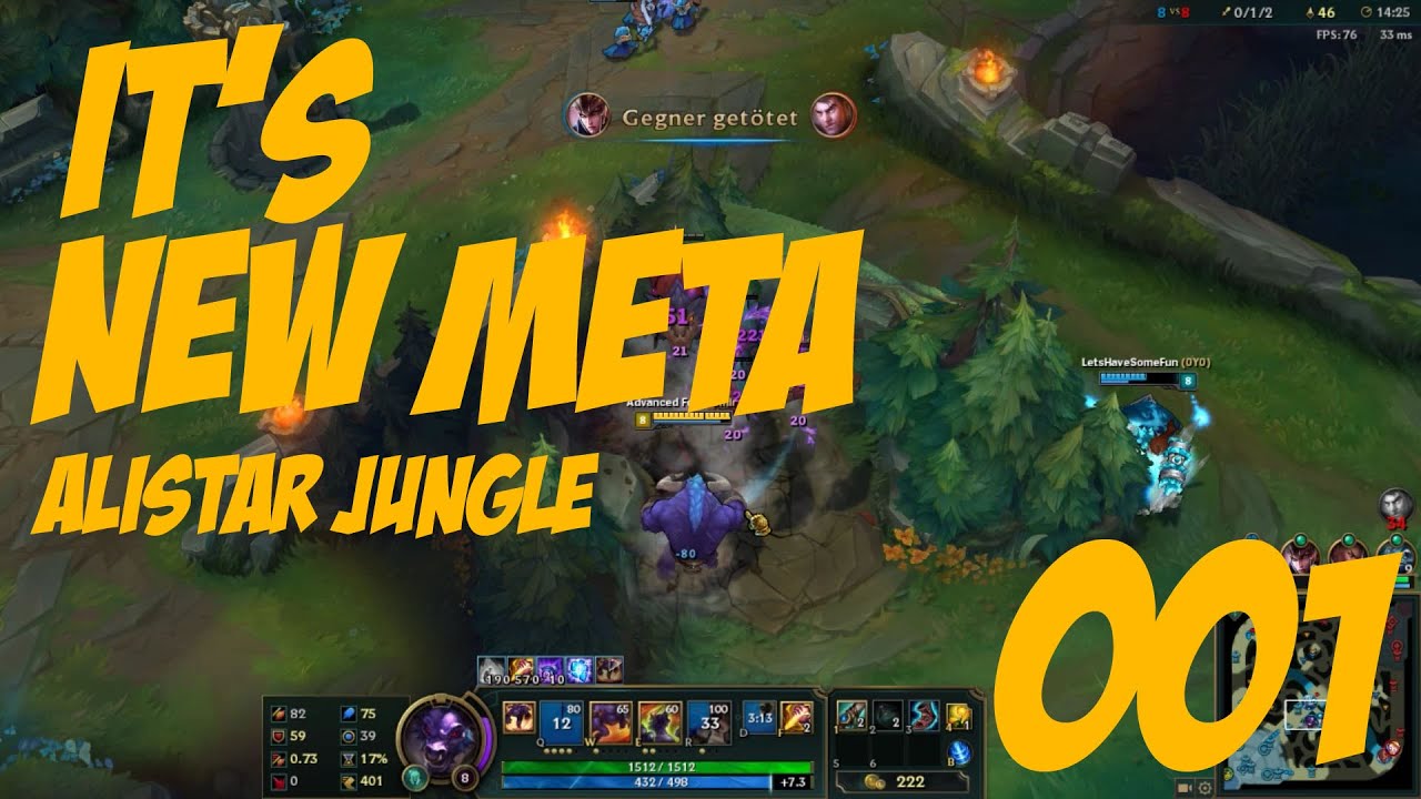 Alistar Jungle | It's NEW META | 001 - YouTube