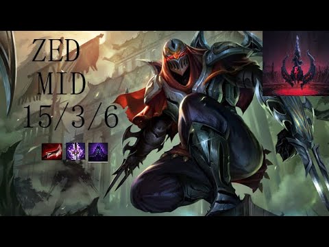 Zed Puro damage - YouTube
