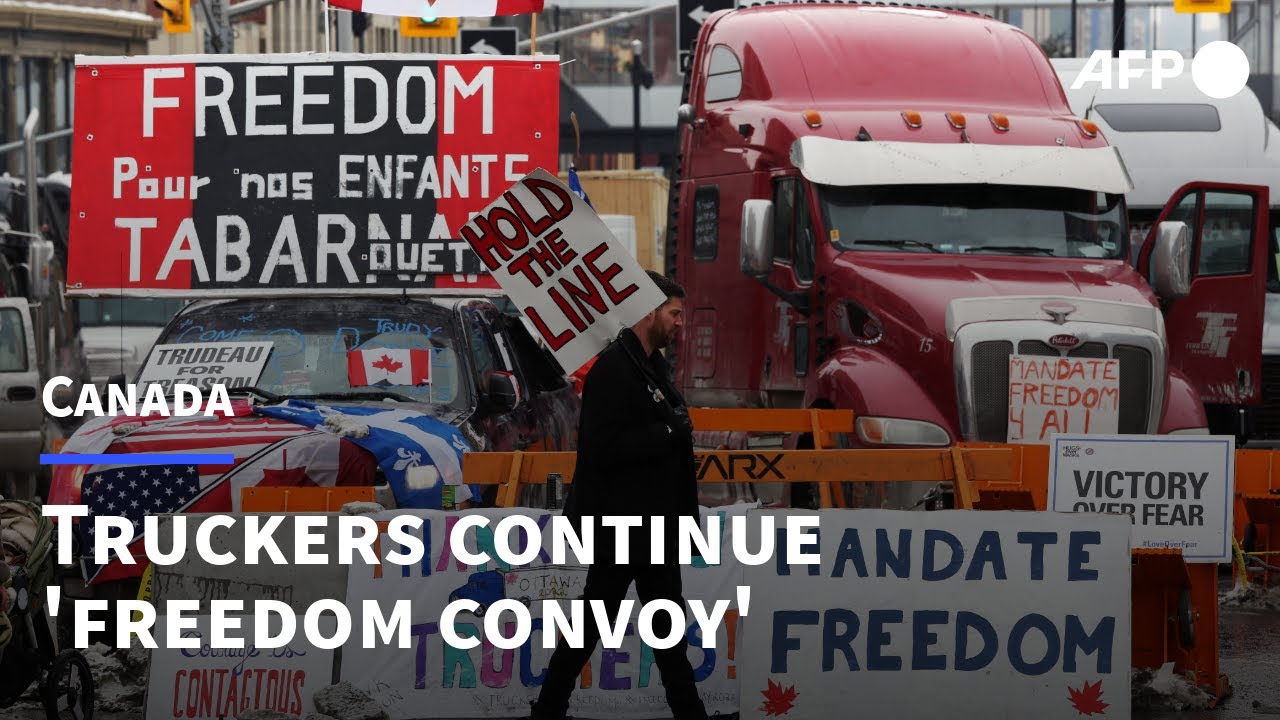 Canadian truckers vow to prolong Freedom Convoy protest in Ottawa | AFP ...
